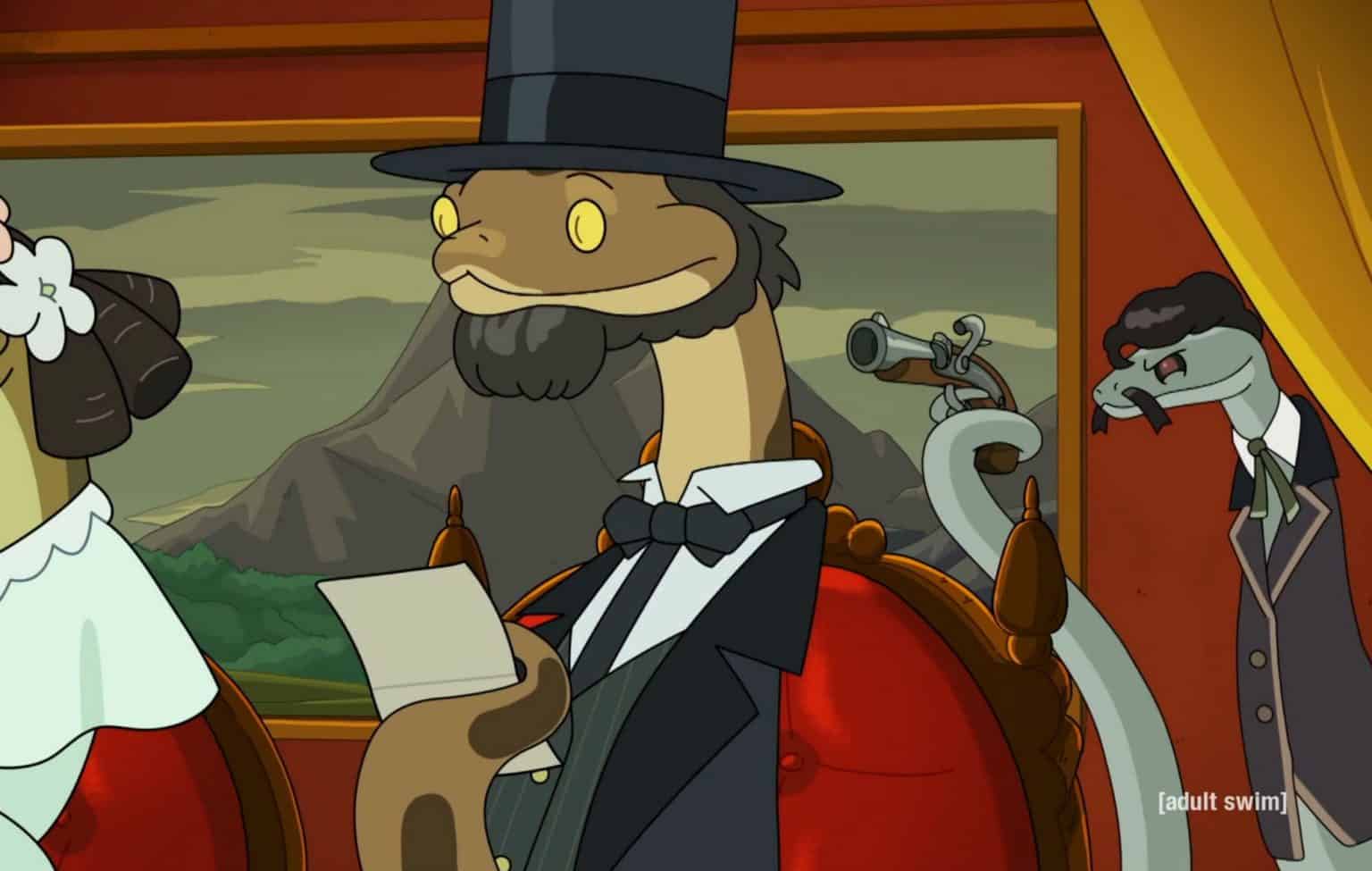 Rick and Morty vs Planet of the terminator snakes