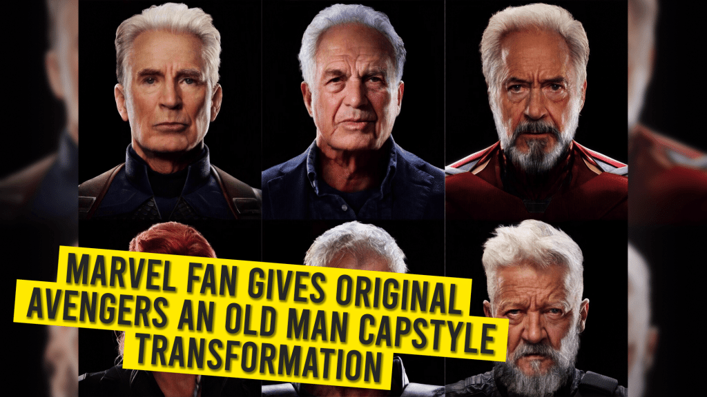 Marvel Fan Gives Original Avengers an Old Man Cap Style Transformation ...