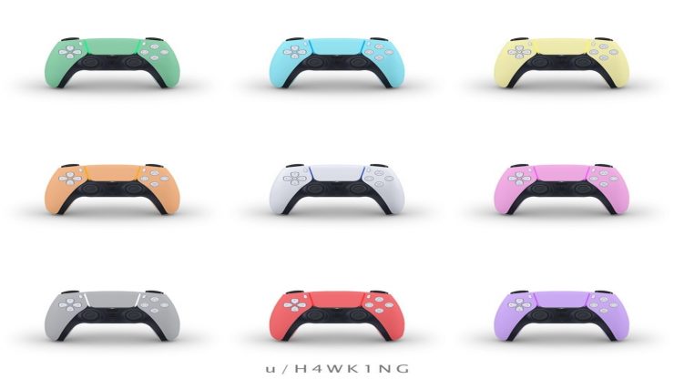 Fans Invent Mock Images of PS5's 'DualSense' Controller Showcasing ...