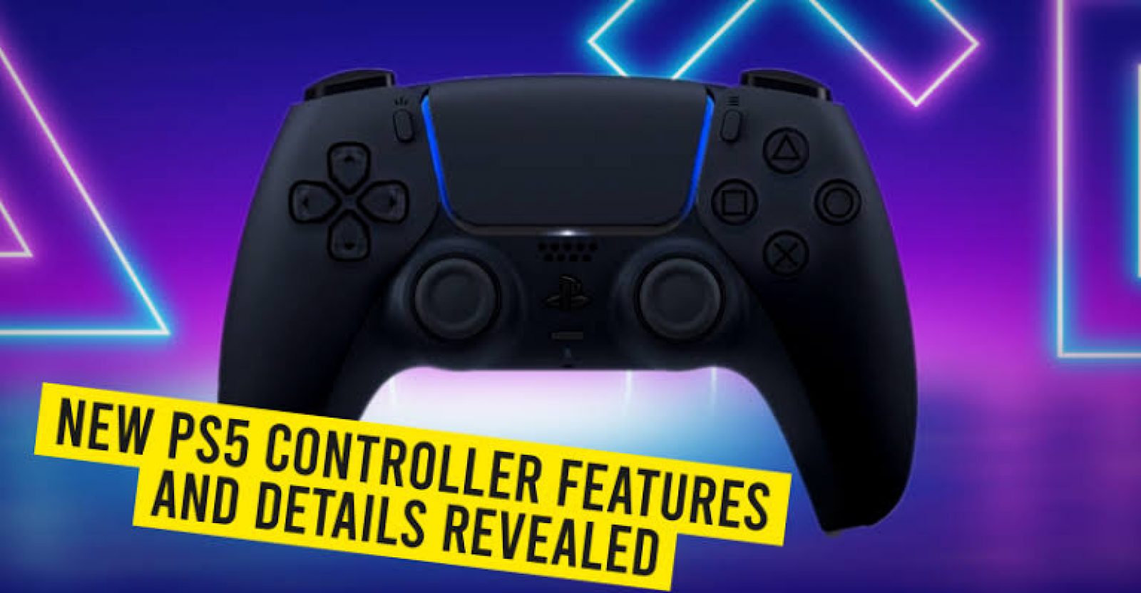 Everything You Need To Know About The New PS5 Controller