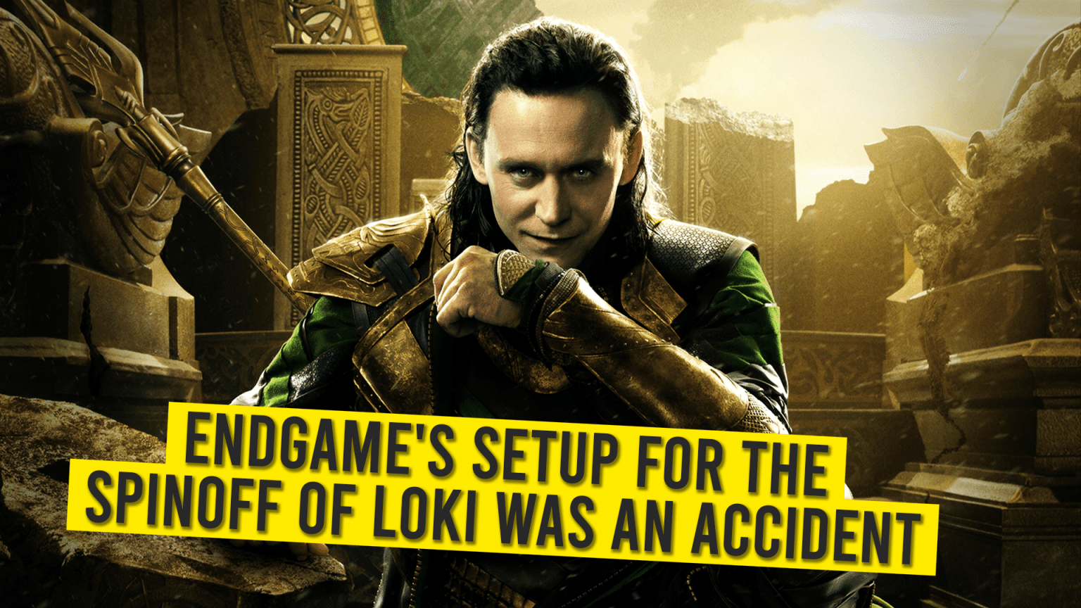 Endgame's Setup For The Spinoff Of Loki Was An Accident - Animated Times