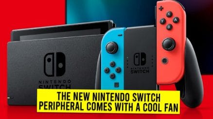 The New Nintendo Switch Peripheral Comes With A Cool Fan