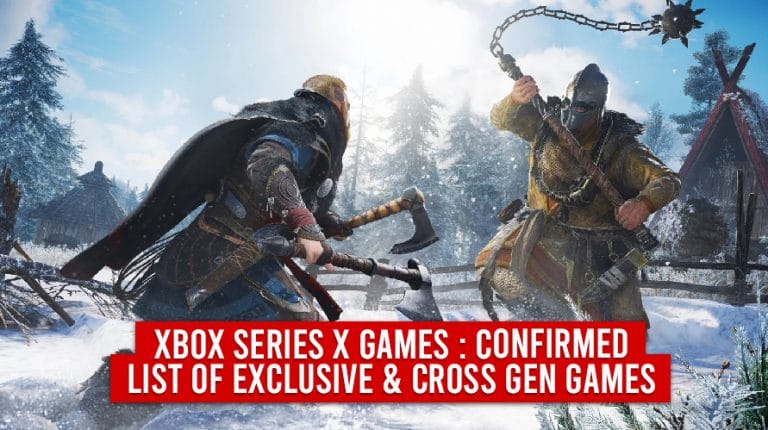 Xbox Series X Games: Confirmed List Of Exclusive & Cross Gen Games ...