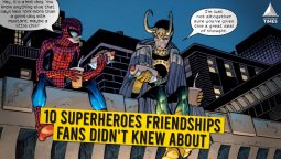 10 Superheroes Friendships Fans Didn't Knew About.
