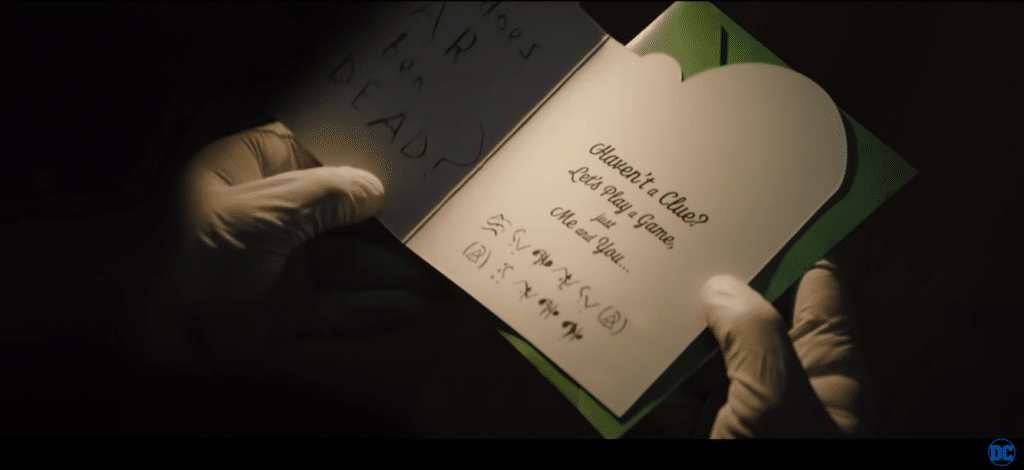 The Riddler Knows Bruce Wayne's Little Secret In The Batman