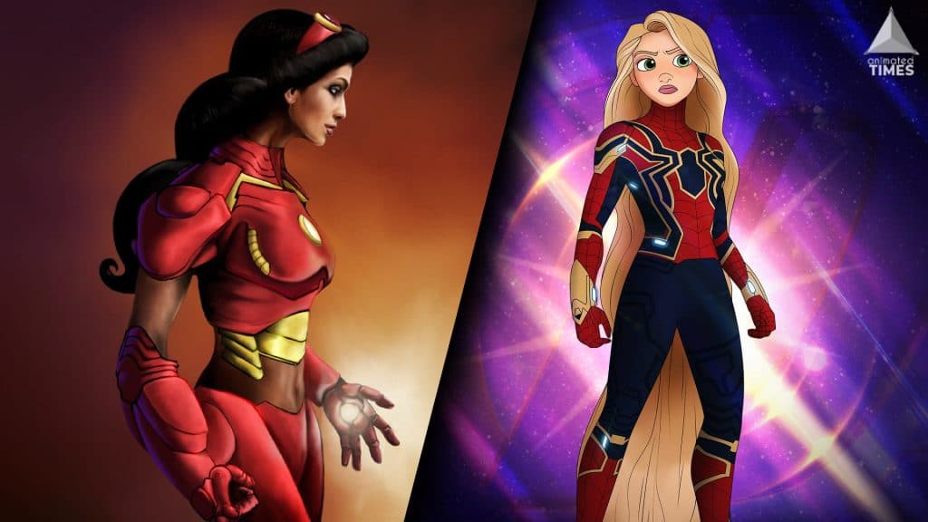 14 Disney Princesses Of The Marvel Universe - Animated Times