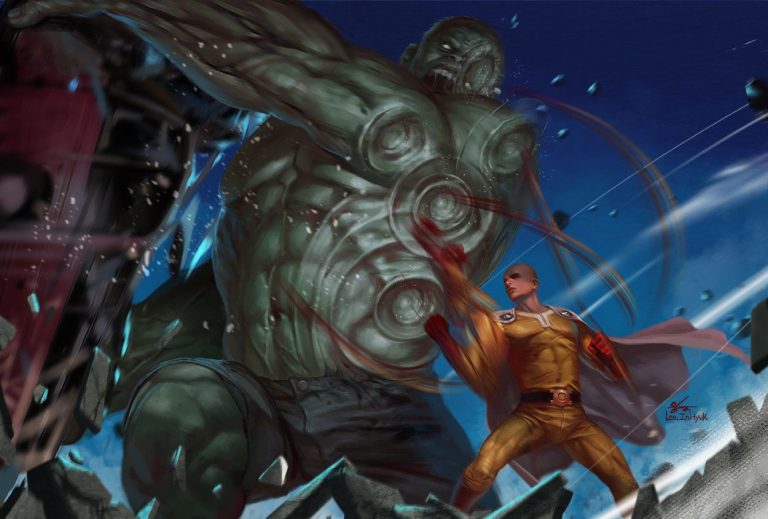 Thrilling Fan Video Shows Hulk vs One Punch Man - See Who Wins!!