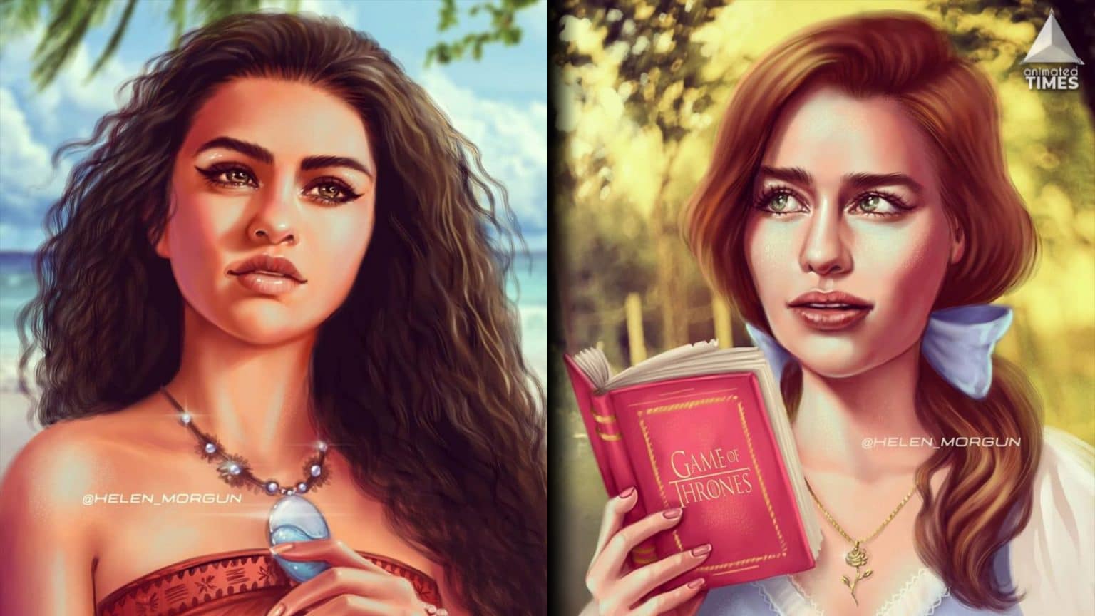 An Artist Morphs Celebrities Into Disney Characters
