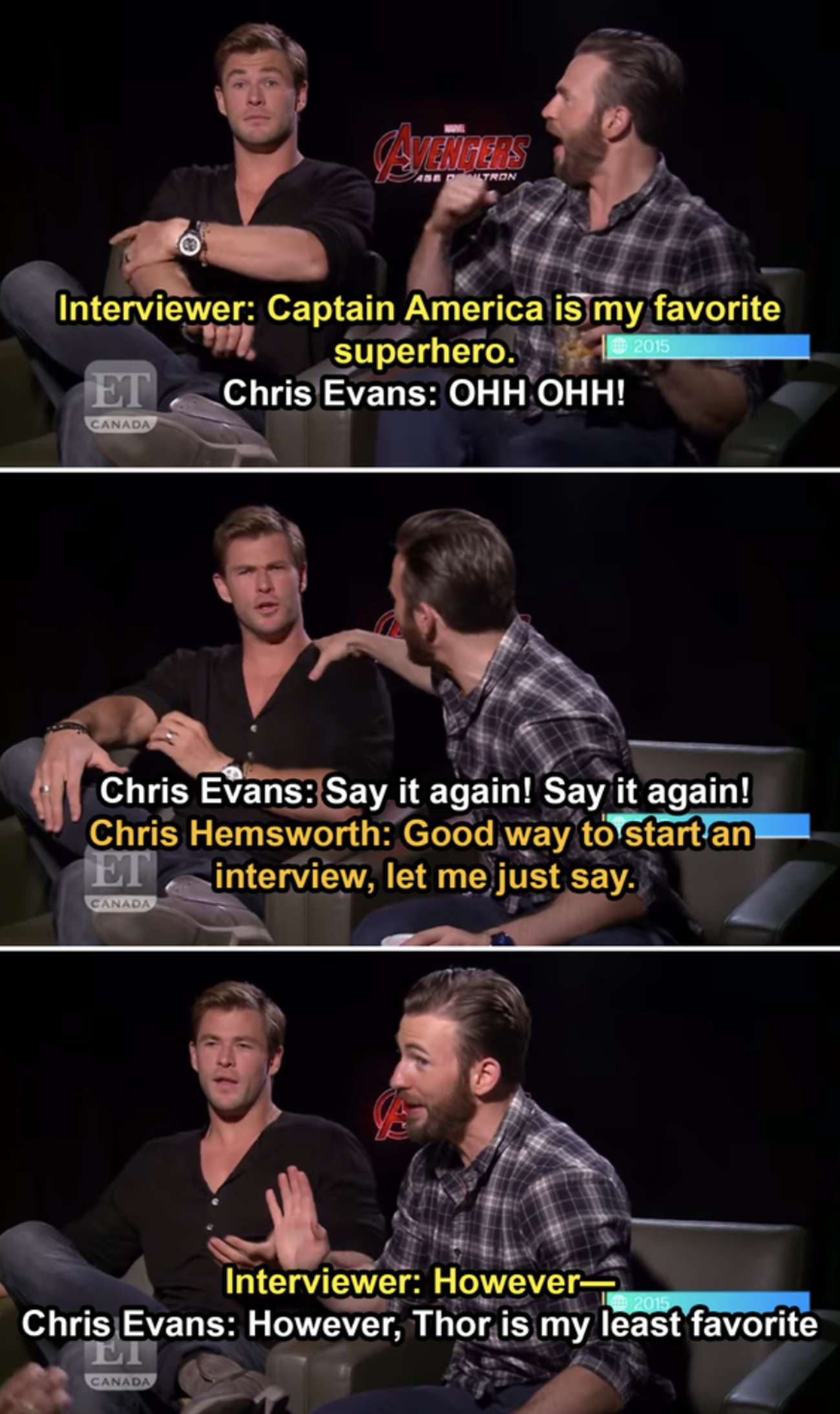 20 Times Chris Evans Was The Funniest Avenger
