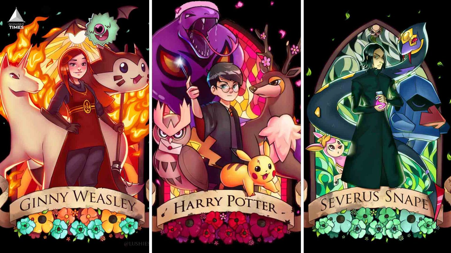 Harry Potter Characters Rethought As Pokémon Trainers - Animated Times
