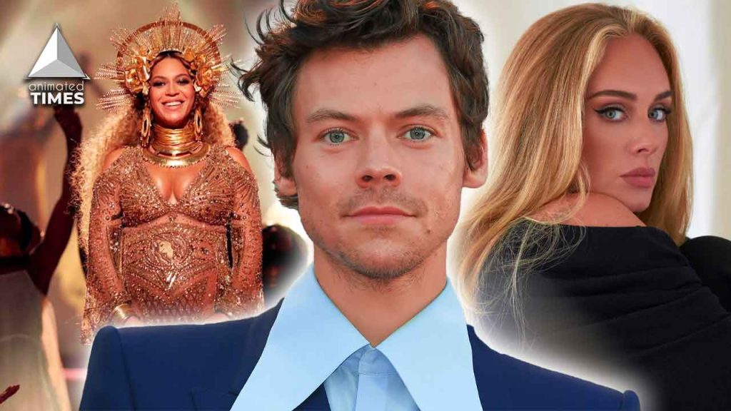 'He's a threat. He's really competitive': Harry Styles Reportedly Major Threat to Beyonce, Adele ...