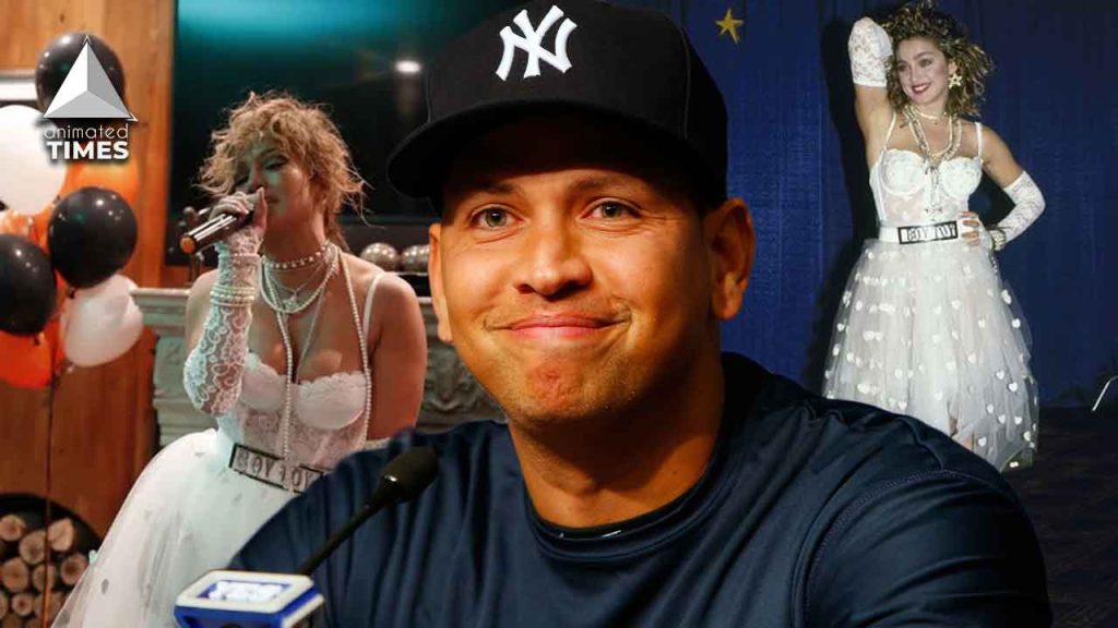 Jennifer Lopez Surprised Alex Rodriguez With Her Madonna Costume For ...