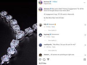 $260M Rich Drake's Handcrafted Diamond Necklace Worth $12.5M Took 14 ...