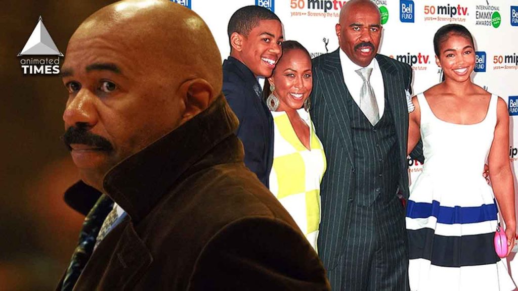 "They are driving him crazy": Father of 7 Steve Harvey is Not Happy ...