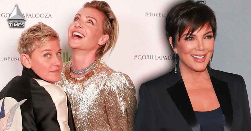 Ellen DeGeneres Renews Wedding Vows With Kris Jenner’s Help Despite ...
