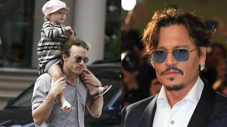 After Helping Heath Ledger’s Daughter, Johnny Depp Paints Late Actor ...