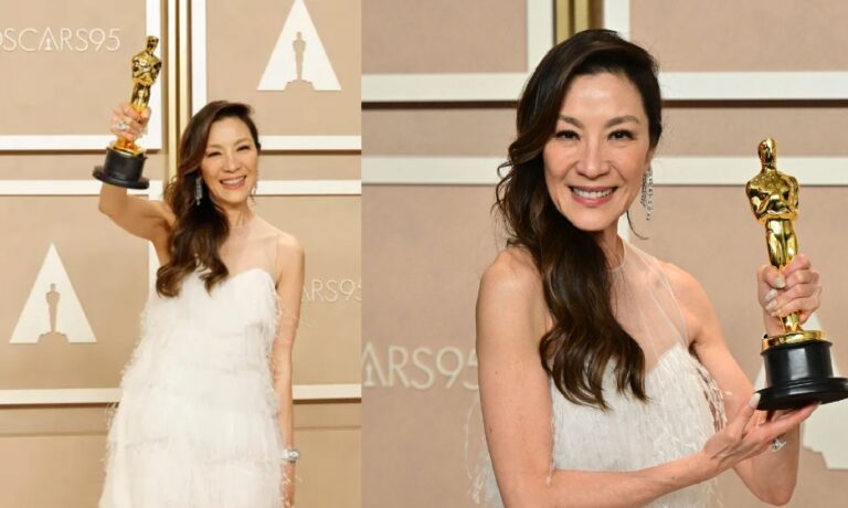 Everything Everywhere Star Michelle Yeoh Brings Best Actress Oscar Back ...
